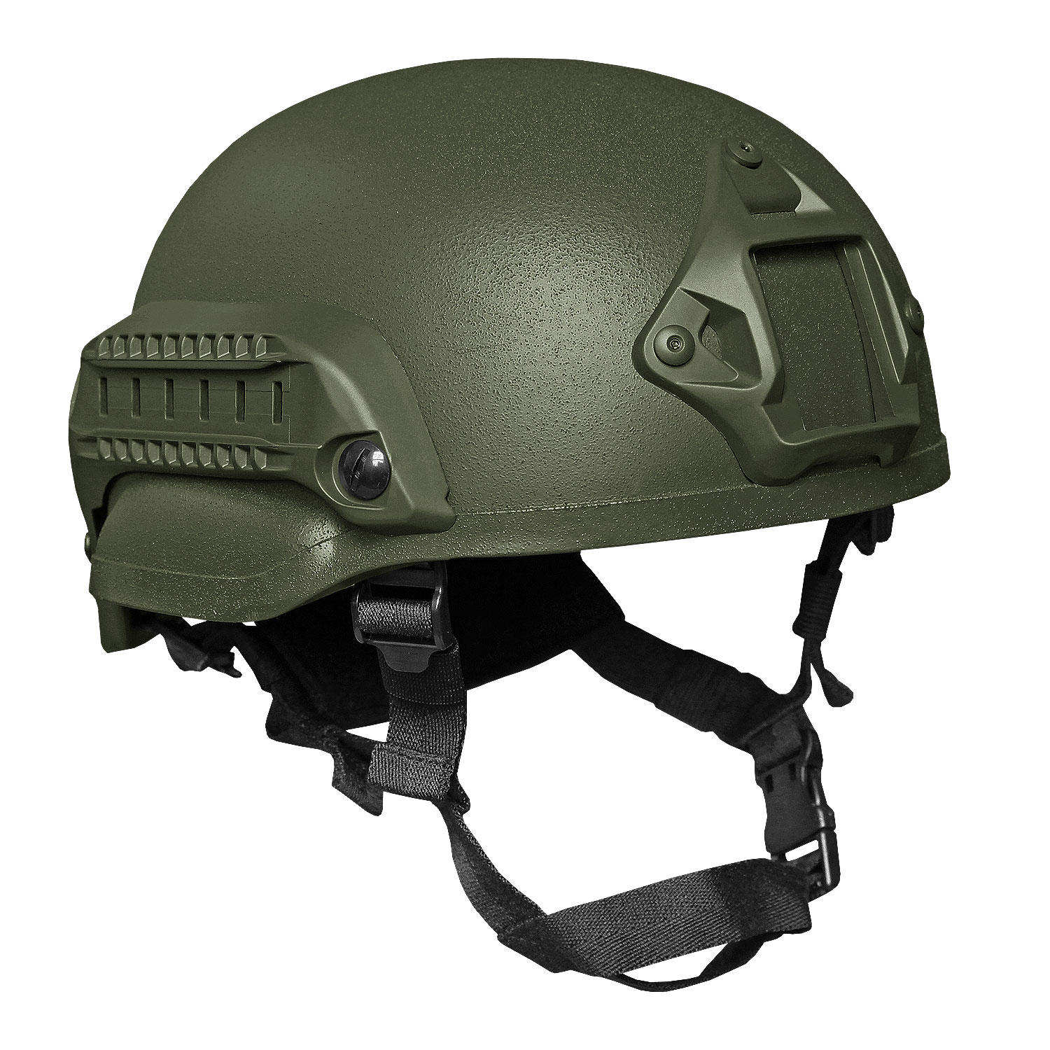 Mil-Tec US Gefechtshelm MICH 2002 W/RAIL im Bundeswehr und Freizeitshop