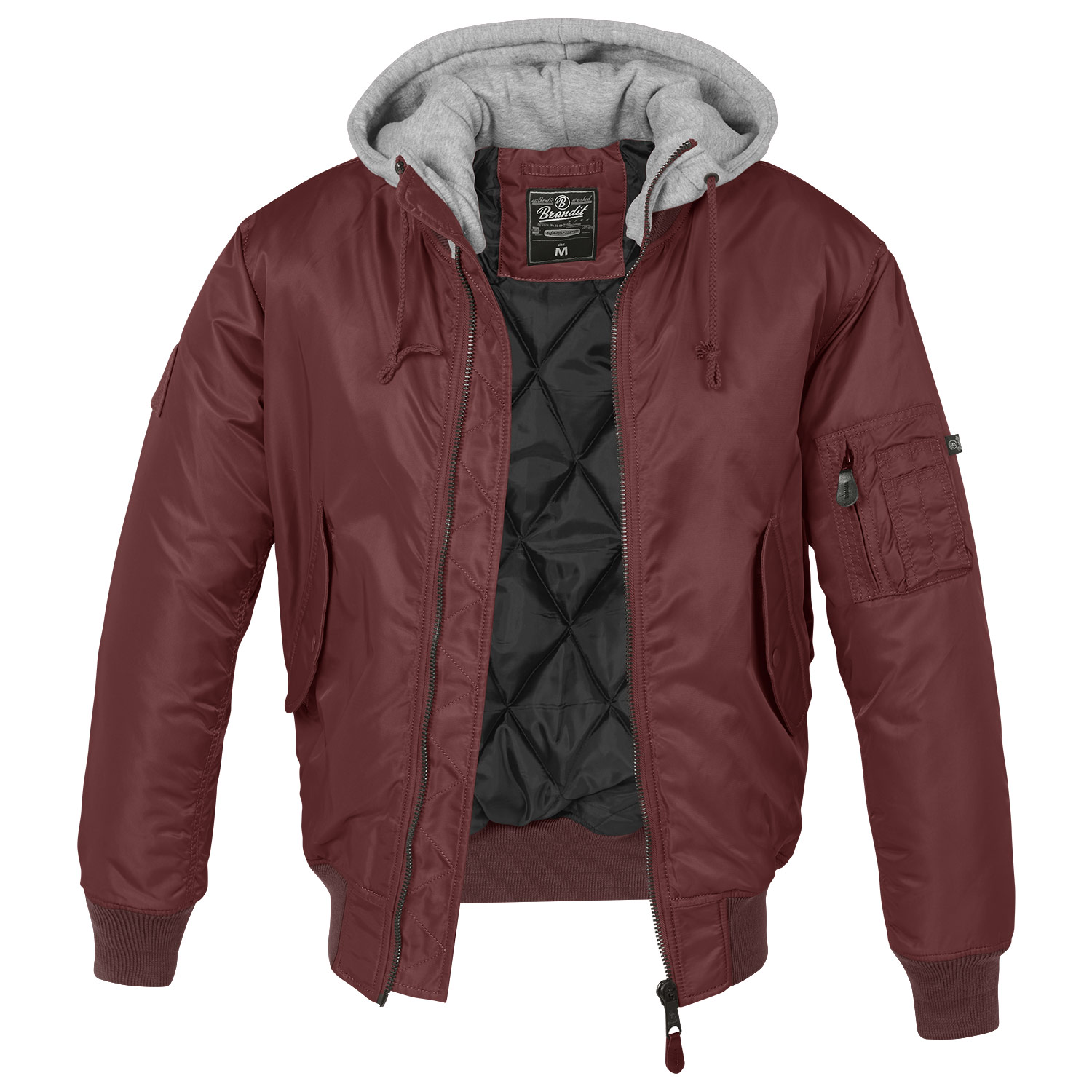 Brandit MA-1 Jacke Sweat Hooded im Bundeswehr und Freizeitshop