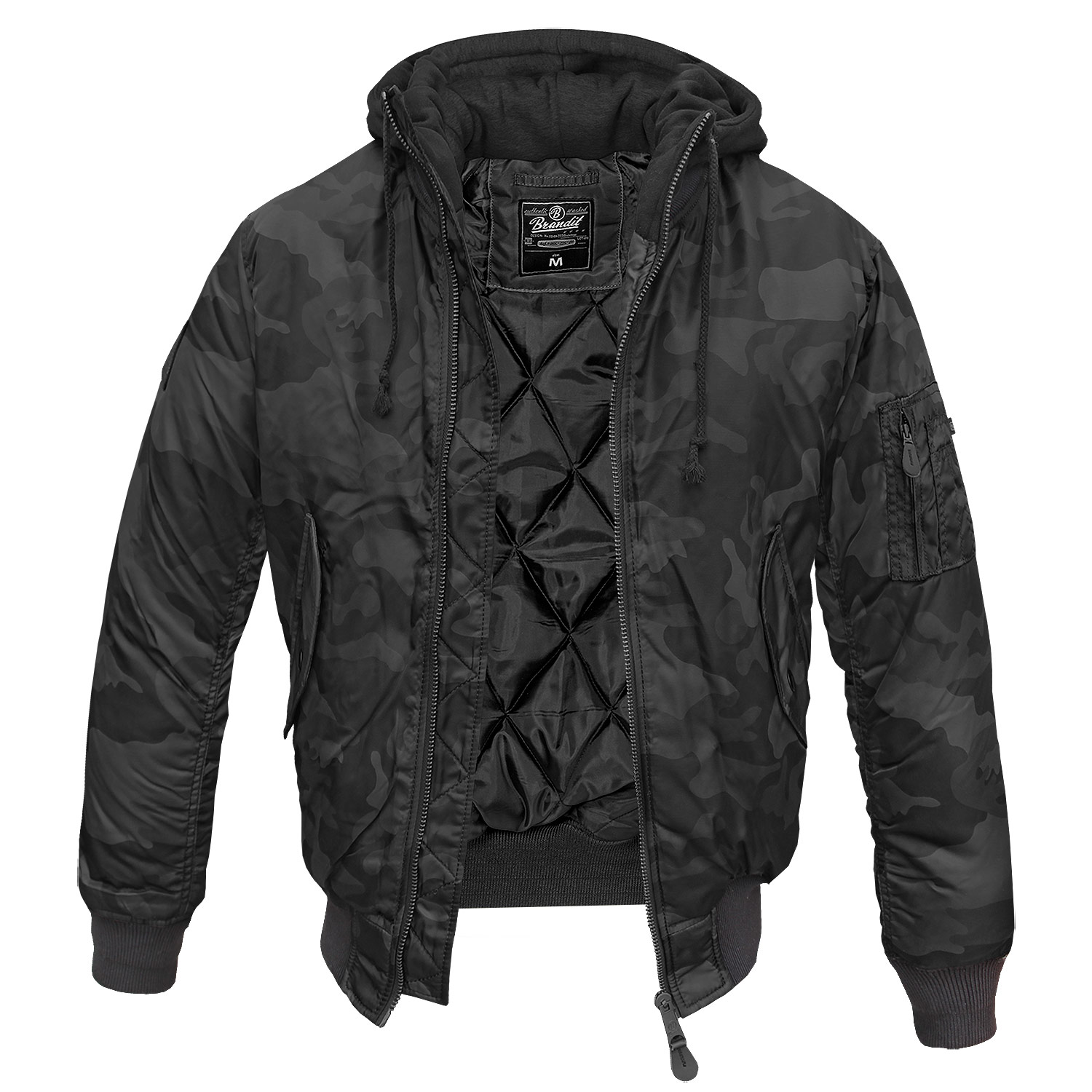Brandit MA-1 Jacke Sweat Hooded im Bundeswehr und Freizeitshop