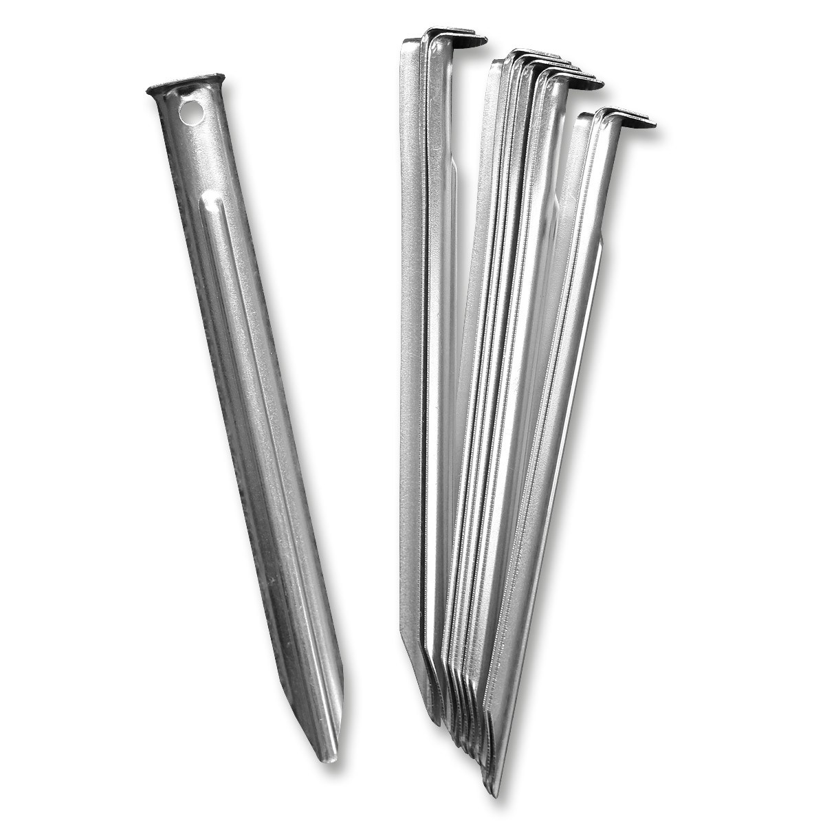 Mil-Tec Zeltheringe Stahl 18 cm 10er-Pack im bw-online-shop