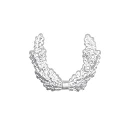 Schulterklappenauflage Eichenlaub Metall | bw-online-shop