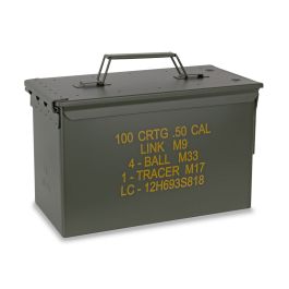 Mil-Tec US Ammo Box Steel M2A1 Cal. 50 | bw-online-shop